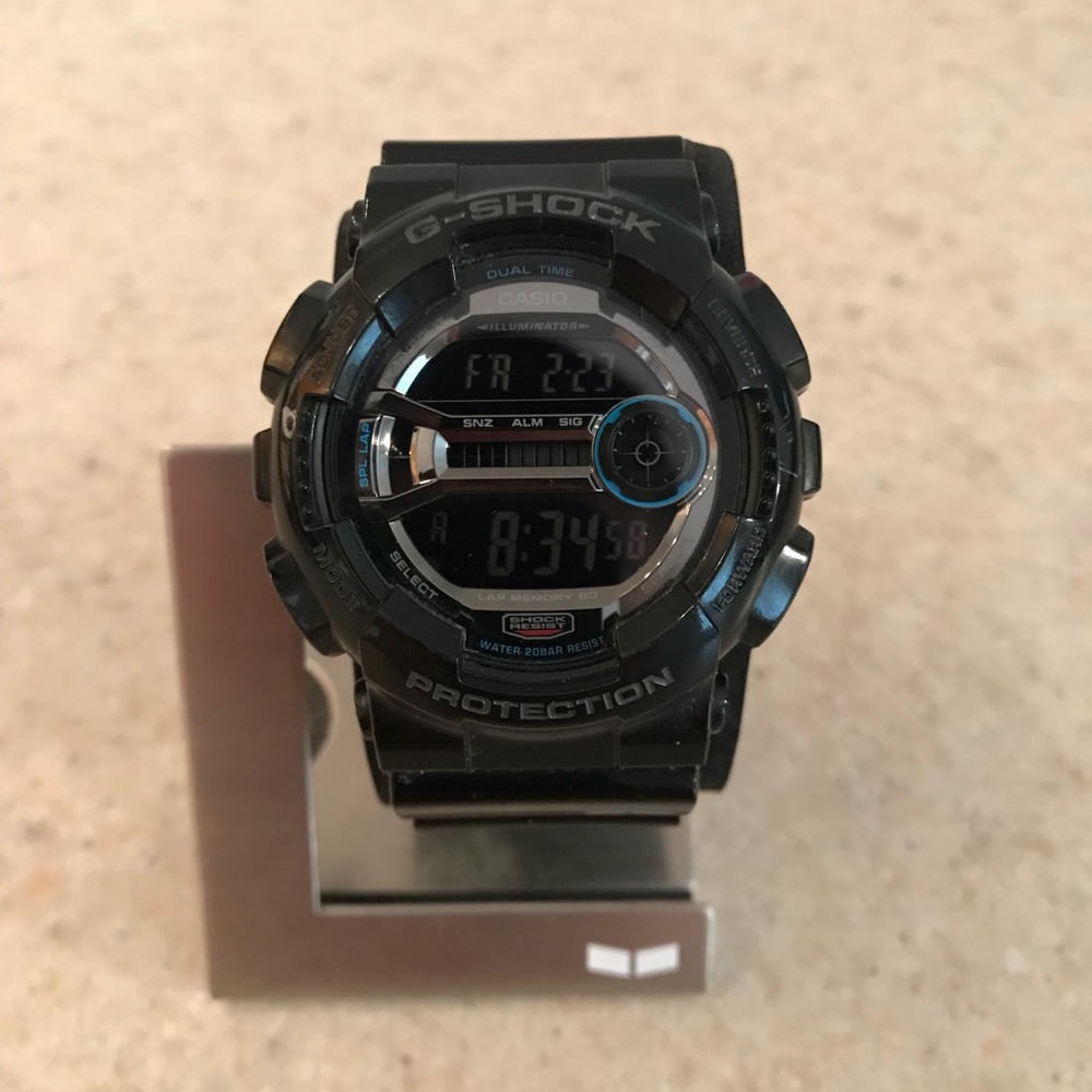 G-Shock 3400 Big Black Face Watch - Gem
